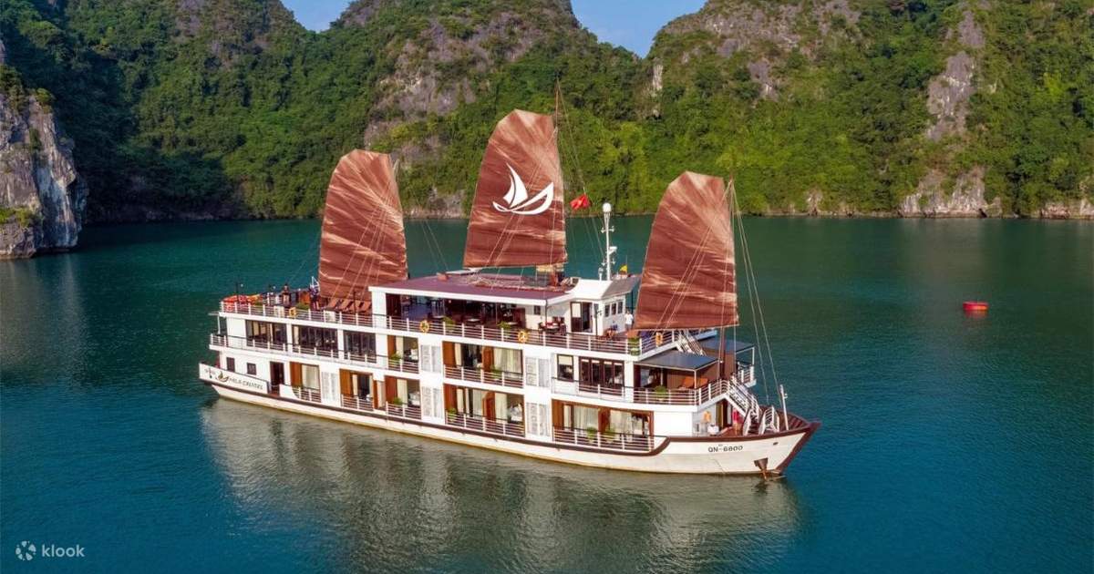 Tur Teluk Halong 2 Hari 1 Malam dengan MilaLux Cruise bintang 5 - Klook Indonesia